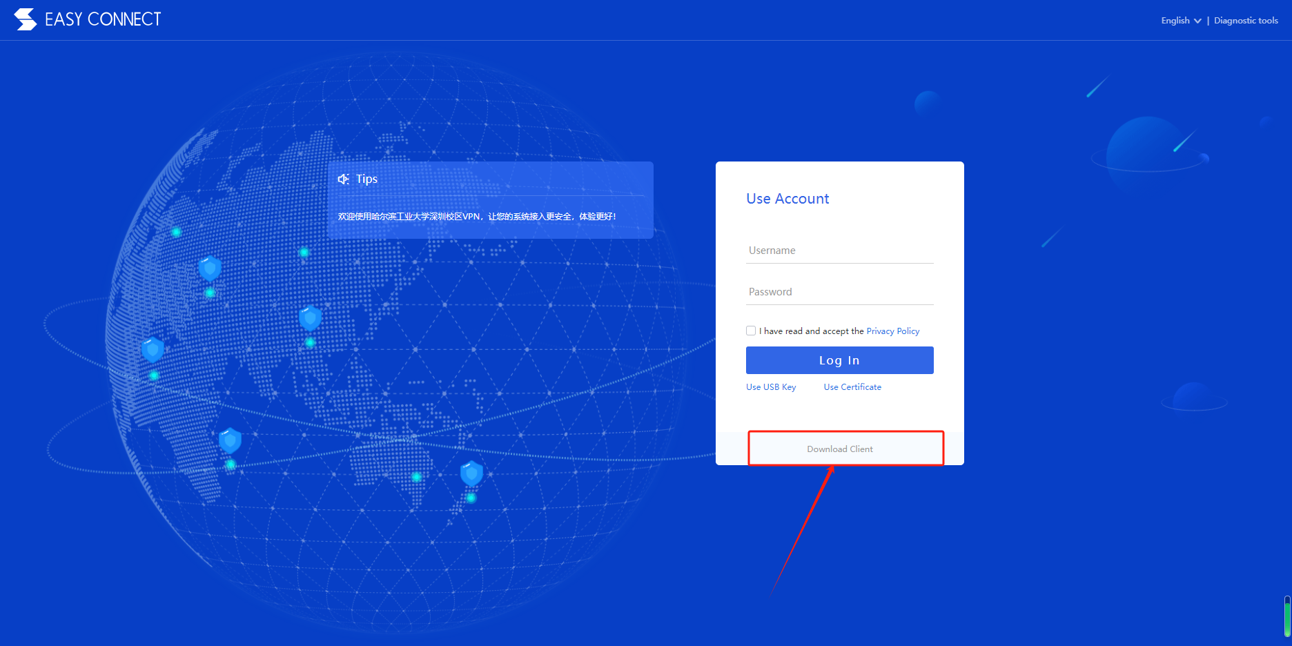 Campus Wi-Fi, VPN, Mobile Phone Card-英文网